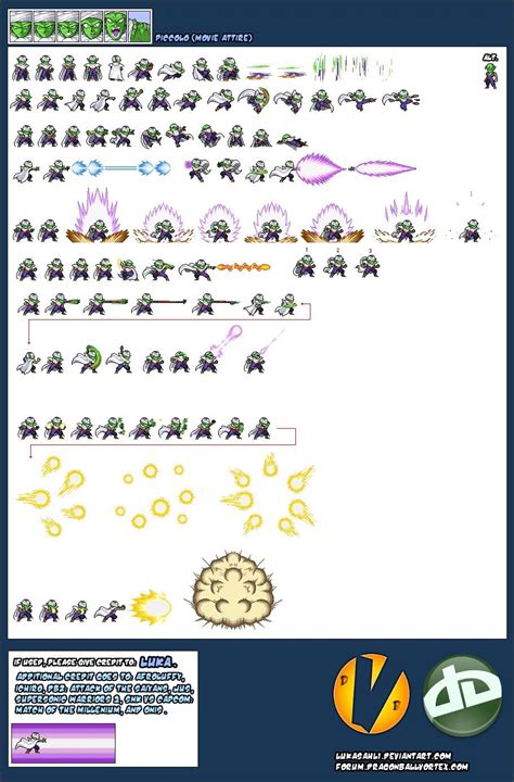 Dbs Broly Sprite Sheet By Deviantart Comorumaitoobe