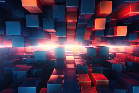 3d Boxes Background Graphic By Creative World · Creative Fabrica