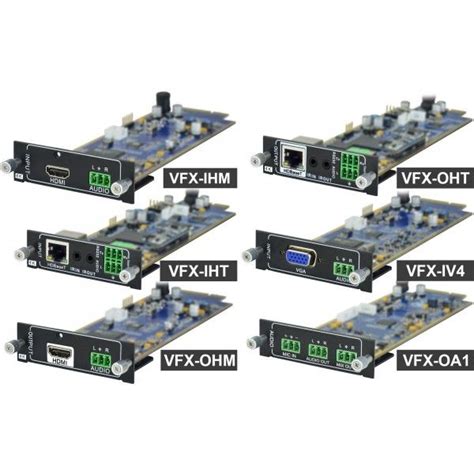 Vfx Inputoutput Cards For Vfx 128248 Chassis