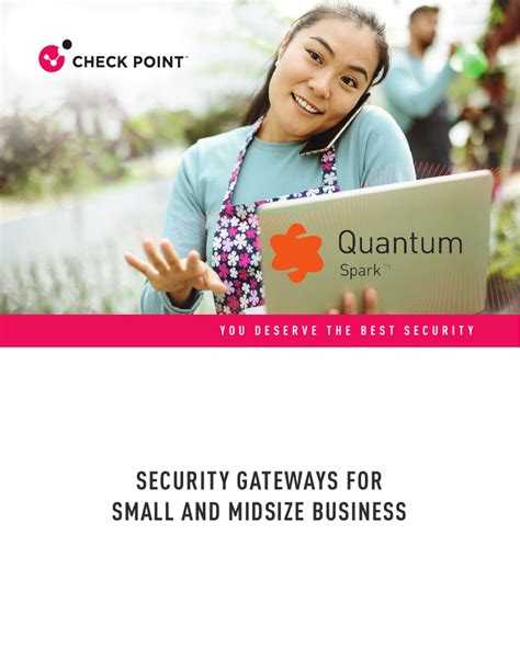 Solution Brief Security Gateways For Small And Midsize Business Check Point Software