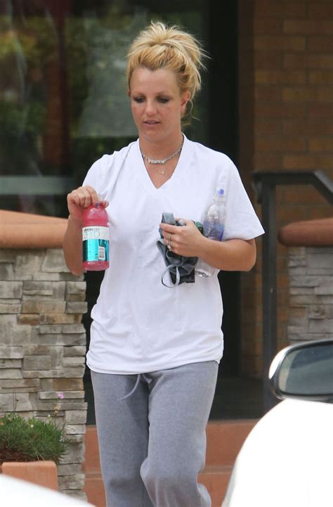Britney Spears In Wet Sweats Out And About In Los Angeles Hawtcelebs
