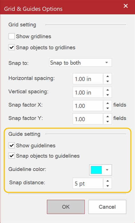Using Alignment Guides