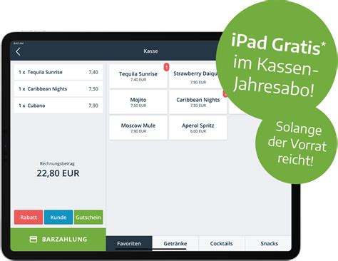 Ipad Kassensystem Registrierkasse Für Tablets In Deutschland