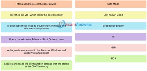 IT Essentials V8 Chapter 10 Check Your Understanding Answers