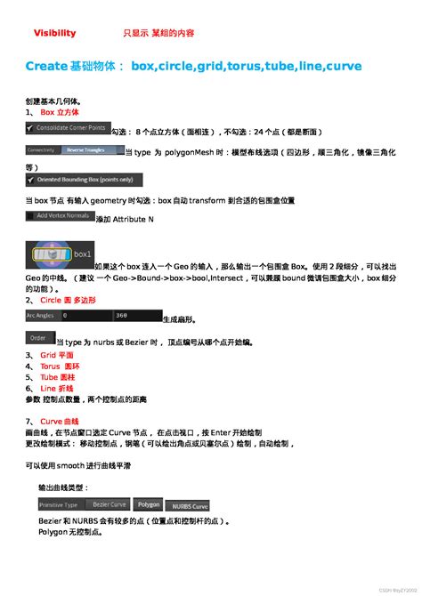 Houdini Sop节点zyzy2002的博客 Csdn博客
