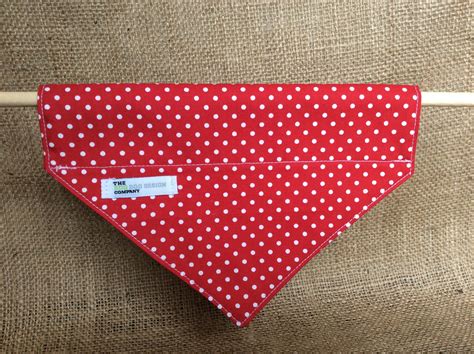 Red Polka Dot Bandana