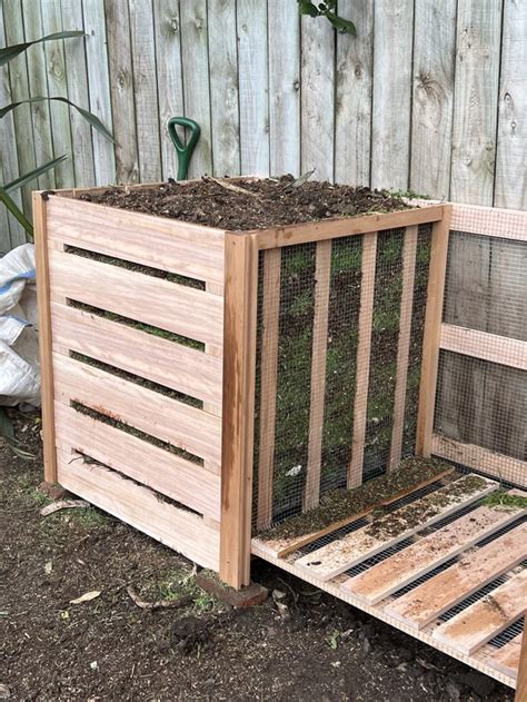 3 Bay Compost Build Rcomposting