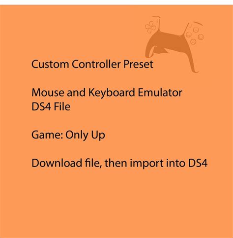 Controller Preset DS File For Only Up Etsy