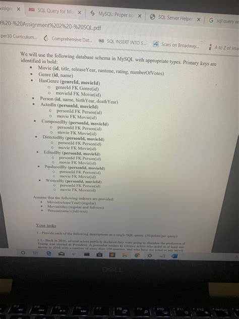 Solved Assign X Psu Sql Query For Mo X