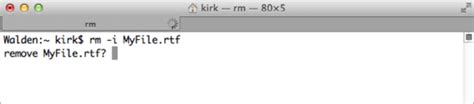 Terminal Can Delete File Mac Tutorial 2025