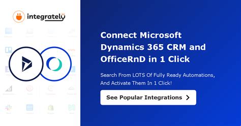 Connect Microsoft Dynamics CRM OfficeRnD Integrations Integrations