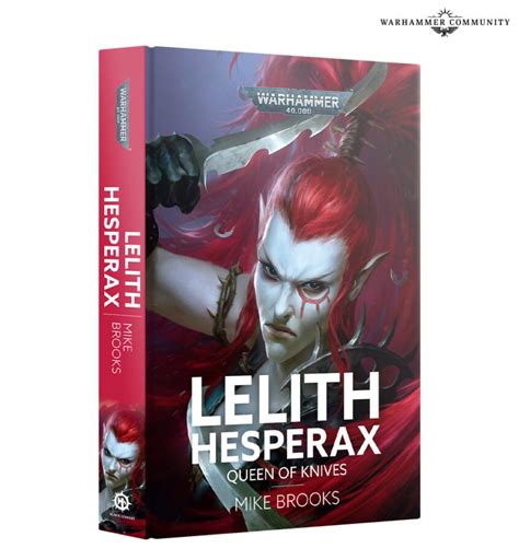 Lelith Hesperax Returning In A New Novel