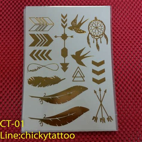 จำหน่าย Flash Tattoo แบบชิคๆ Chicky Tattoo Shop