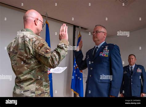U S Air Force Maj Scott Crane Missouri Air National Guard Recites