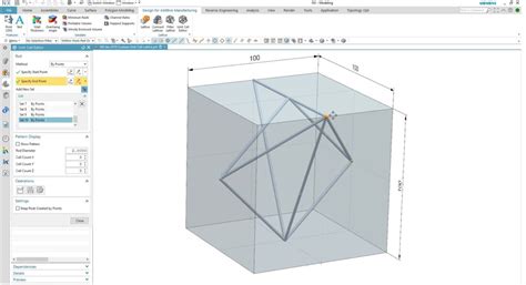 Sneak Preview Create Your Own Lattice Structures NX Design