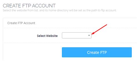 Setup Ftp Account In Cyberpanel Knowledge Base