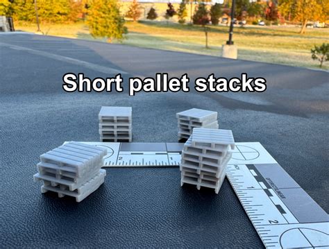 3d Printed Pallet Short Stacks — Americanmodelsllc