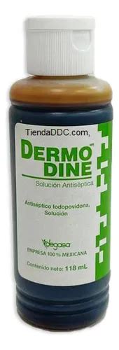 Dermodine Solución Antiséptica 118ml Yodo 3pack Envío Gratis