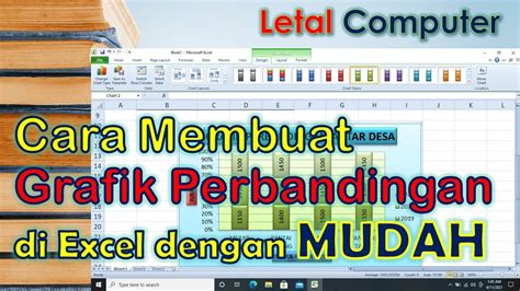 Cara Membuat Grafik Perbandingan Di Excel Dengan Mudah YouTube