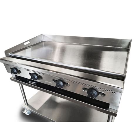 Ipf 160612 Plancha Industrial Tama Acero Inoxidable 120x70x90cm