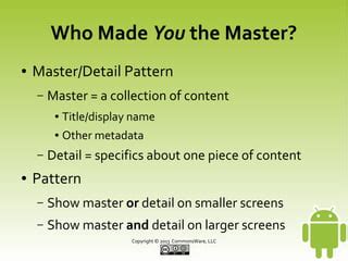 Mastering The Master Detail Pattern PDF Browsers Computer Software And Applications