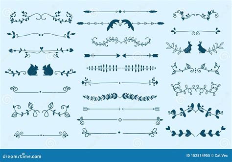 Text Divider Grunge Element Text Separators Decoration Large Selection Of Diverse Editable