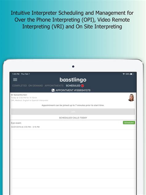 Télécharger Boostlingo For Interpreters Pour Iphone Ipad Sur Lapp