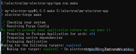 Electron 快速入门error Could Not Find Any Make Targets Configured Csdn博客