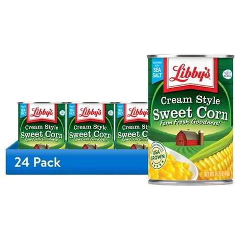 Great Value Canned Cream Style Sweet Corn 1475 Oz Aluminum Can Farm