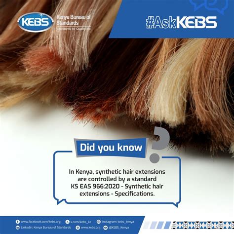 Standardsforqualitylife Qualityassurance Qualitybeauty Marketsurveillance Hairextensions