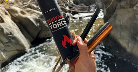 PREPARED4X Survival Torch Lighting Fires Made Easy