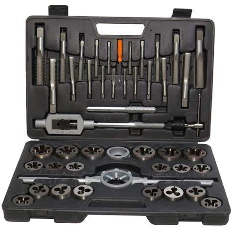 Drill America 600mm 2400mm Carbon Steel Nc And Nf Tap And Die Set
