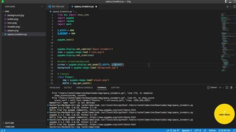 Rachel Created Space Invaders Game With Python Tech Bytes Foundation Posted On The Topic