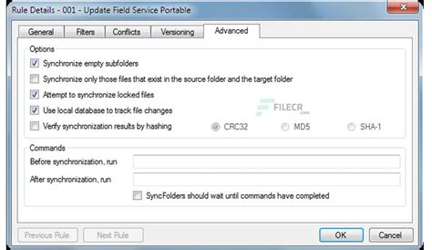 SyncFolders Free Download FileCR