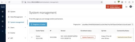Cisco Cyber Vision Center Appliance Installation Guide Release 430 Certificate Renewal