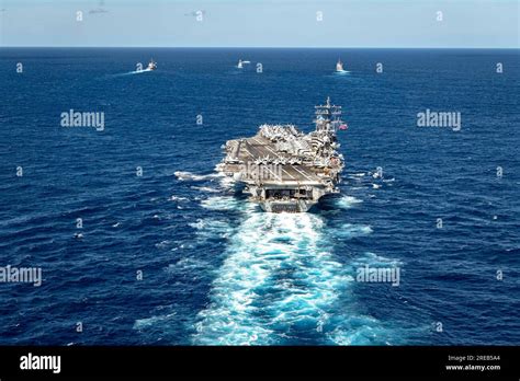 Indian Ocean July 22 2023 The Us Navys Only Forward Deployed