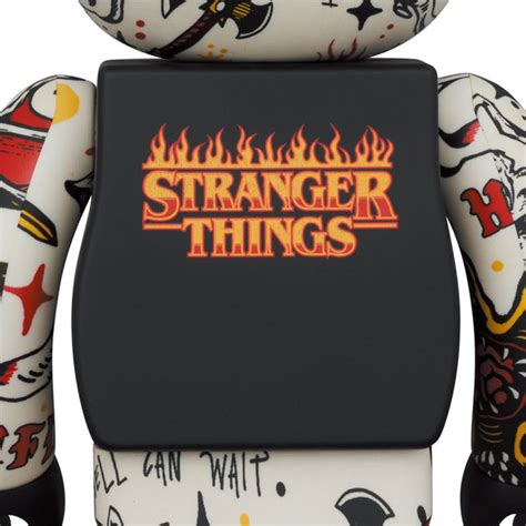 Bearbrick 100 And 400 Set Stranger Things Hellfire Club Urban Attitude