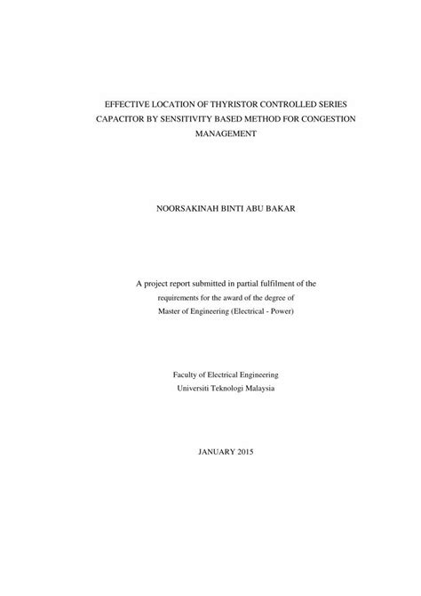 Pdf Effective Location Of Thyristor Controlled Eprintsutmmyideprint4889725
