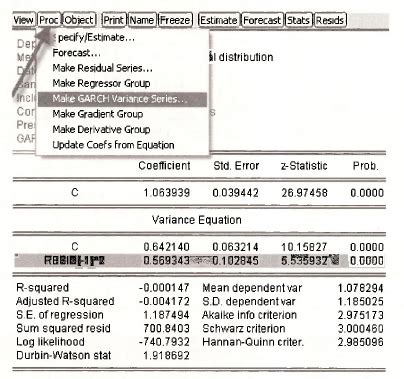 Time Varying Volatility And ARCH Models By Using EViews An Introduction To Financial