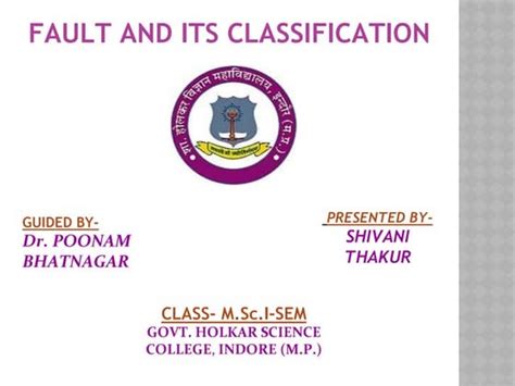 Faults Ppt