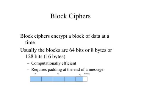 ppt encryption types and modes chapter 9 powerpoint presentation id