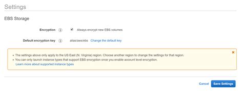 Use Caution When Enabling Default Encryption Of New Ebs Volumes Skeddly