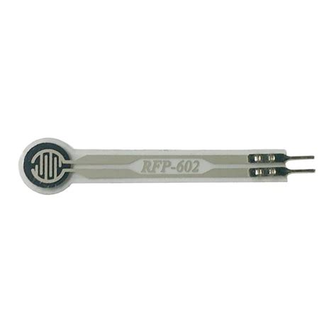 Rfp602 5kg 5kg Flexible Membrane Piezoresistive Pressure Sensor