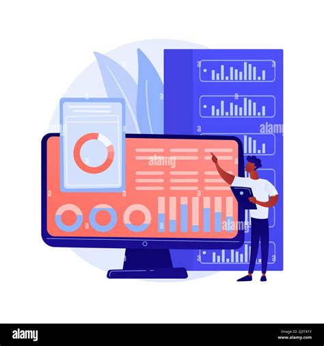 Dashboard Analytics Computer Performance Evaluation Chart On Screen Statistics Analysis