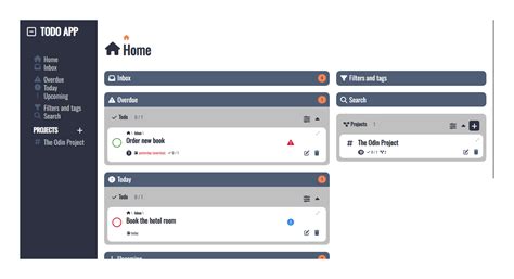 Github Frarosset Todo List A Project From The Odin Project Full Stack Javascript