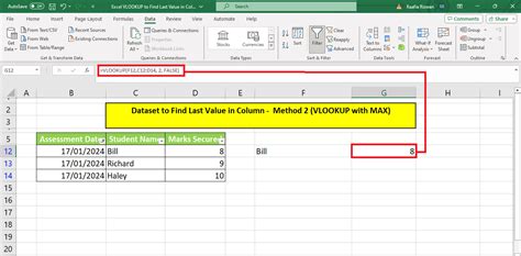 How To Use Vlookup To Find The Last Value In The Column In Excel 3 Simple Ways Pc Guide