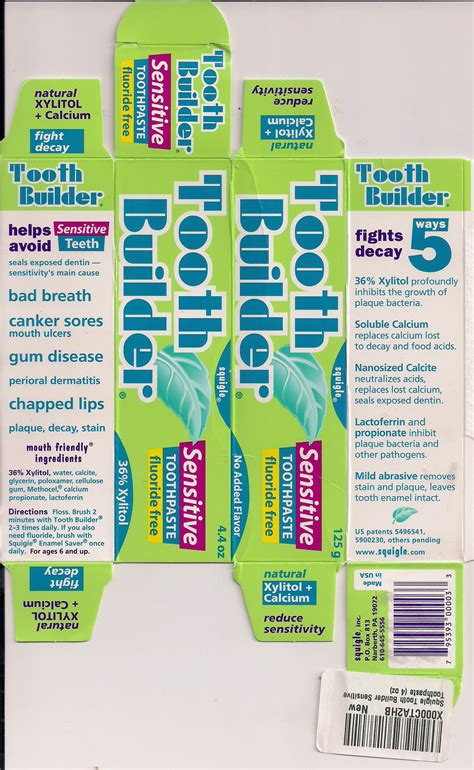 Failed Squigle Tooth Builder Ingredients Toothpaste Dental Reacted
