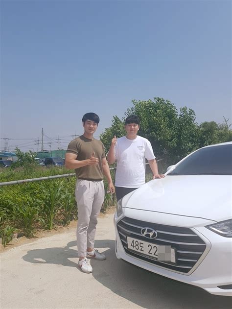 현대 아반떼 Ad 중고차 구매 후기 첫차 러브 스토리