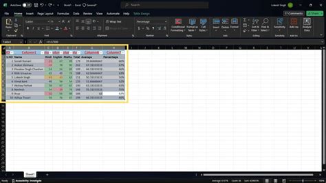 how to remove table formatting in excel geeksforgeeks