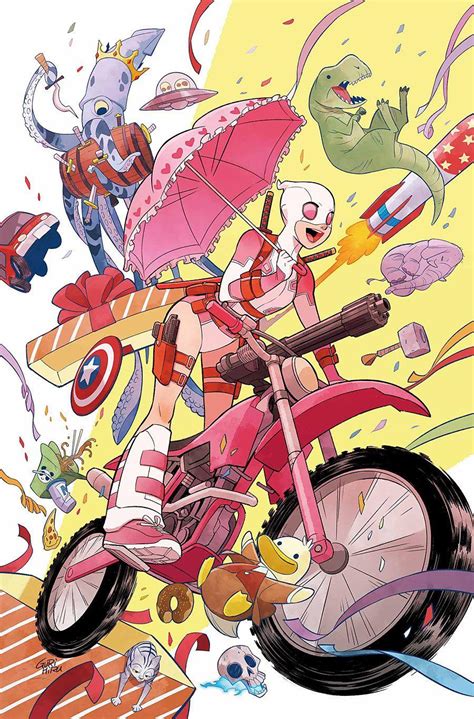 Gwenpool Motorcycle Wallpapers Wallpaper Cave